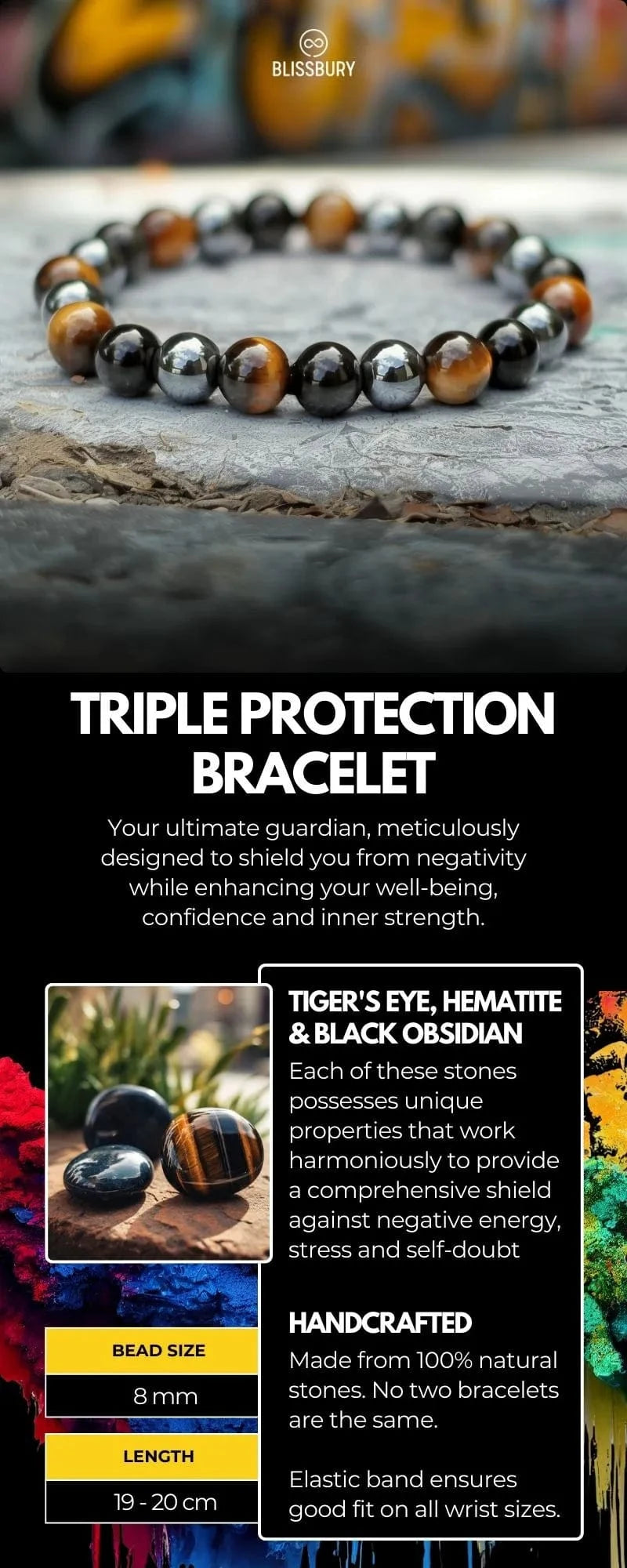 Introducing the Triple Protection Bracelet - your ultimate guardian ...